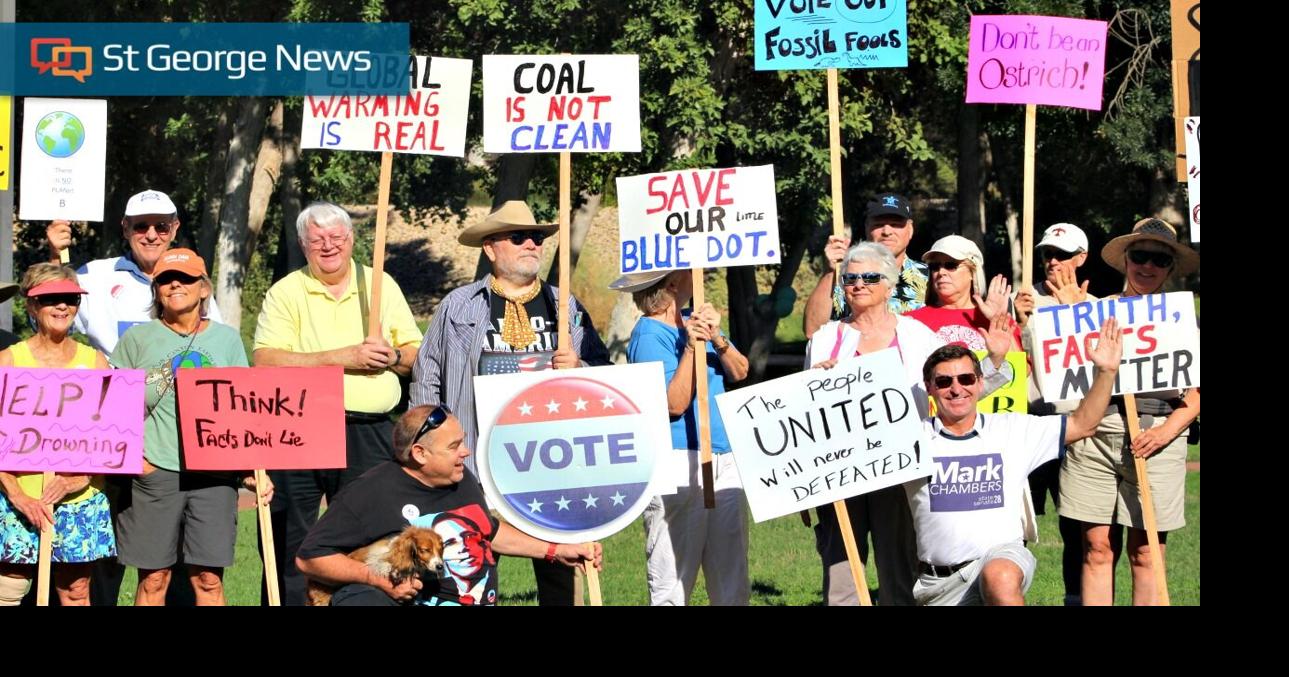 ‘To change everything, we need everyone’; group marches in climate ...