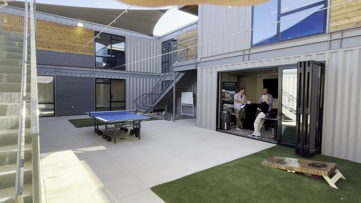 'It turned out so well': Container park offices celebrated at TechRidge ...