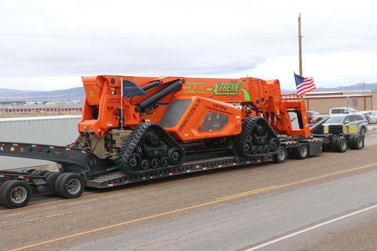 Massive forklift ‘Trackzilla’ leads Iron County’s 1st Construction ...