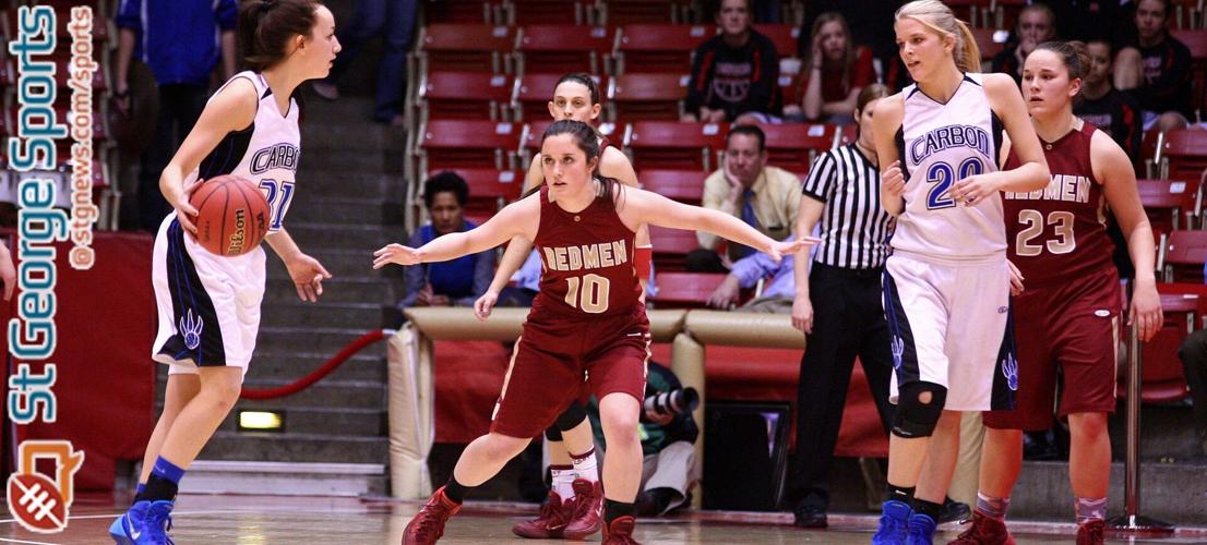Key 2nd quarter run lifts Lady Reds over Carbon | Cedar City ...