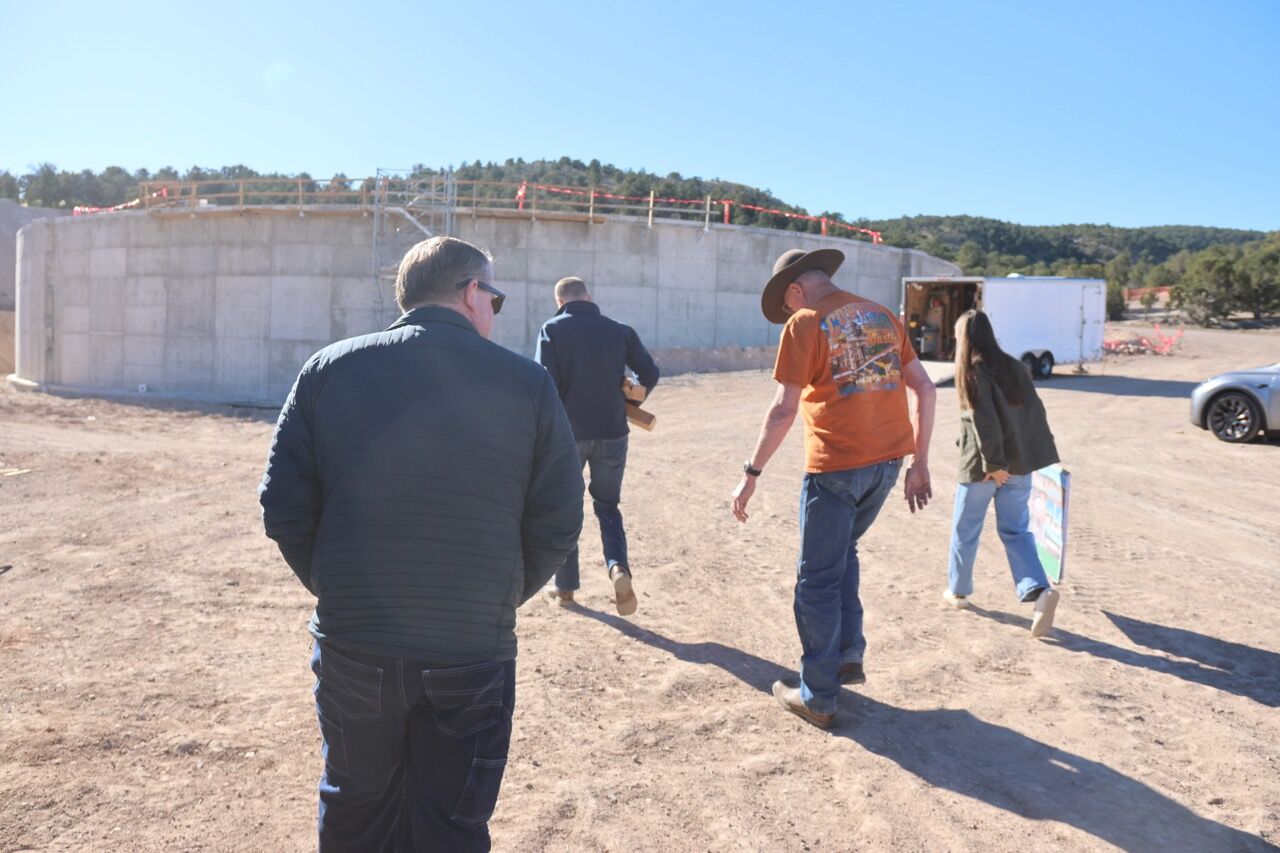 Music fills new 4M gallon water tank west of Cedar City as officials ...