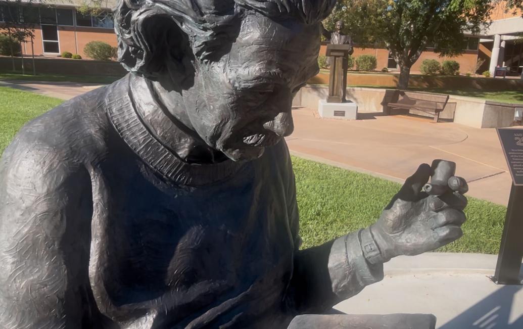 More than bronze statues: Utah Tech's new garden invites students to ...