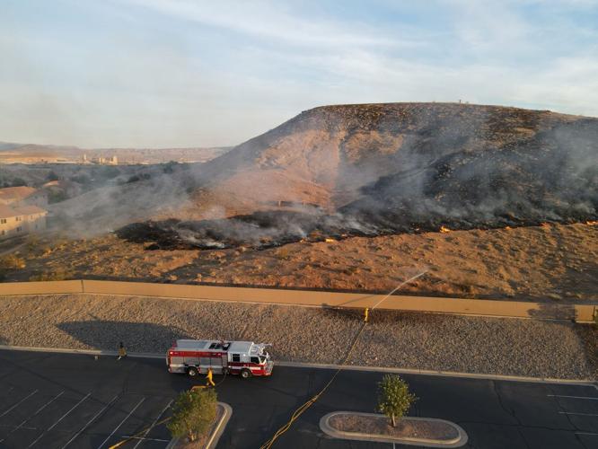 Human-caused brush fire near Brigham Road quickly contained by St ...