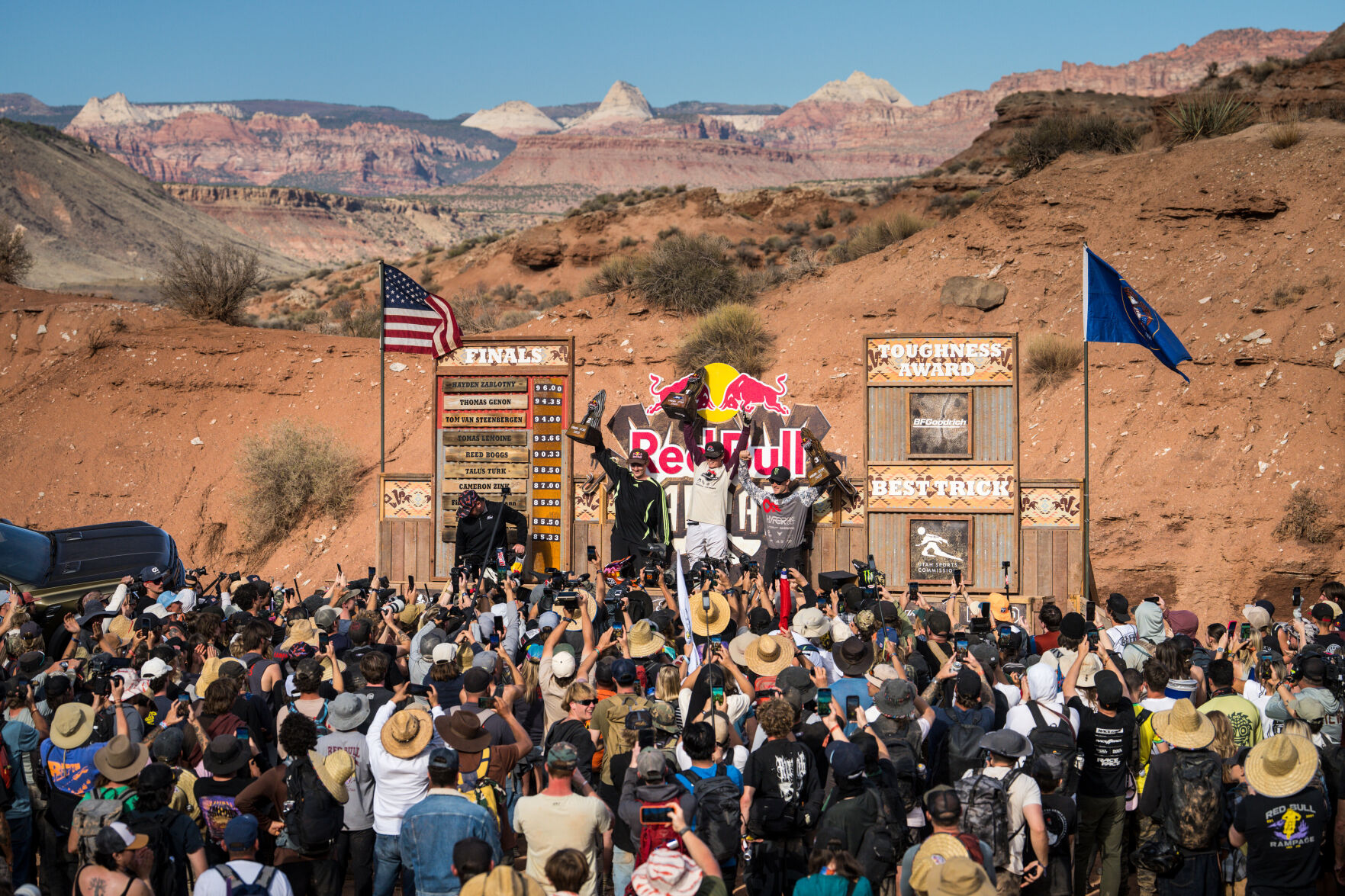 Canadian rookie Hayden Zablotny wins men’s Red Bull Rampage after ...
