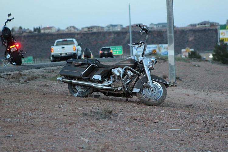 Oil slick leads to motorcycle accident, rider injured | Local News ...