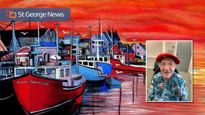 ‘It’s devastating’; family of famed armless painter to hold estate sale ...