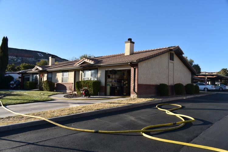 Battery of fire engines respond to structure fire in attic | Flood And ...