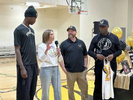 Utah Prep Academy’s AJ Dybantsa collects his McDonald’s All American ...