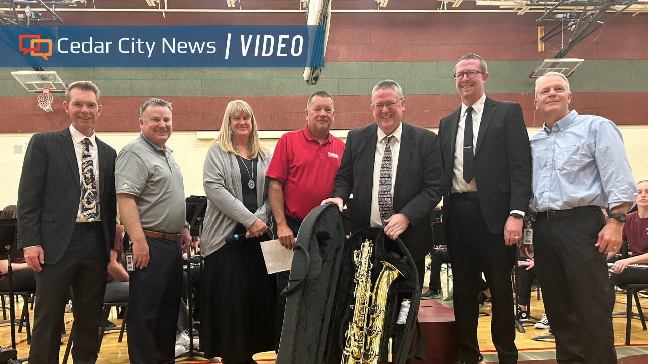 Cedar Middle School receives surprise donation of musical instrument ...