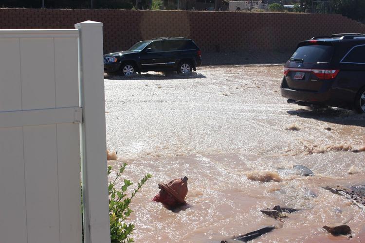Car shears off a fire hydrant when steering malfunctions | Local News ...