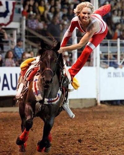 Riata Ranch Cowboy Girls to bring trick riding and roping act to Dixie ...