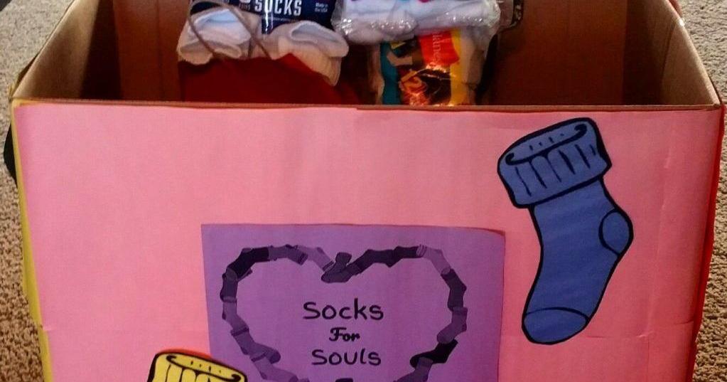 ‘One small act of kindness can have a ripple effect’; Socks for Souls ...