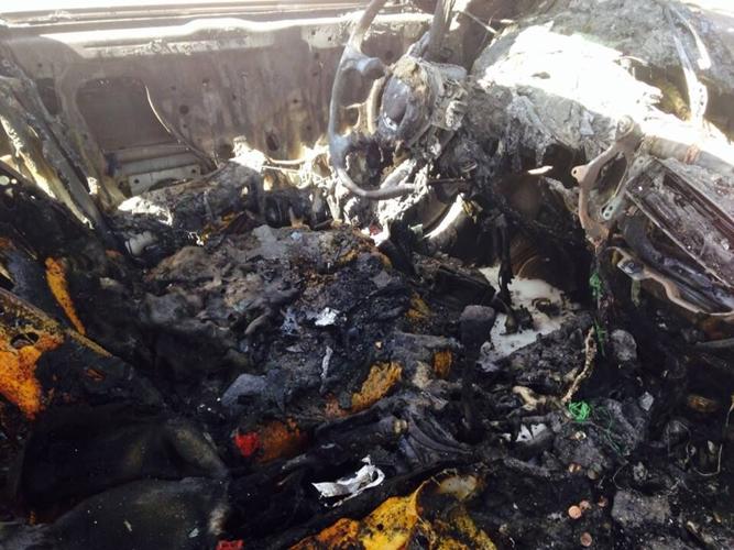 Single car crash causes vehicle fire on Interstate 15 | News ...