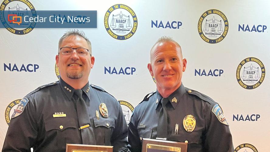 Salt Lake NAACP Branch recognizes 2 Cedar City Police officers for ...