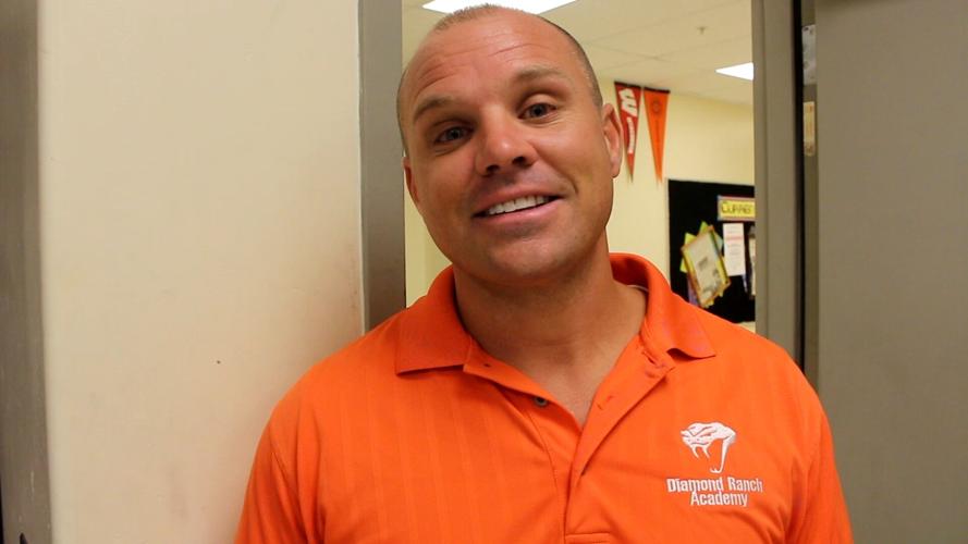 Diamond Ranch teacher goes for slam dunk, inspires student artists ...