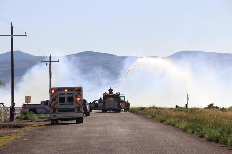 Cedar City wildfire that started in backyard shed burns 7.5 acres ...