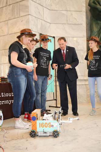 Robotics kids represent Southern Utah at state Capitol, Gov. Herbert ...
