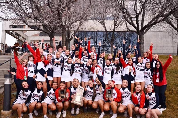 Desert Hills wins 4A all-girl cheerleading state title, Crimson Cliffs ...