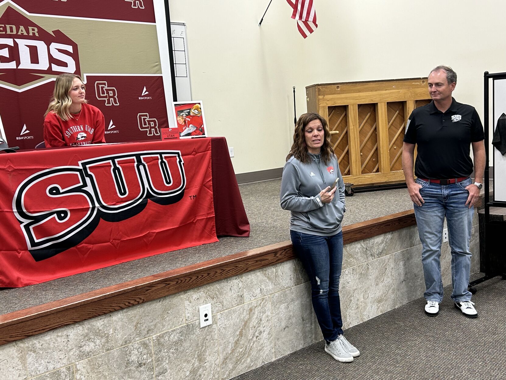 Cedar High golfer Taylyn Wilson signs letter of intent to play for SUU ...