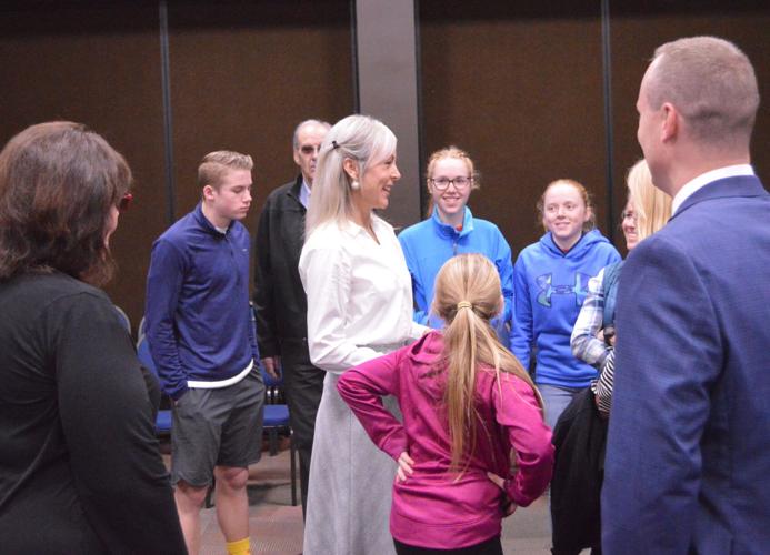 Newest St. George City Council members take their seats during swearing ...