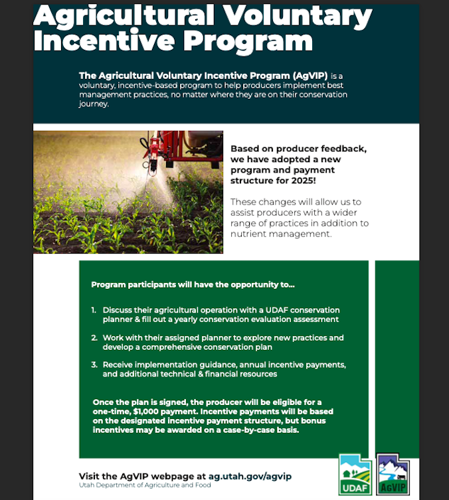 Applications open in Southern Utah for voluntary agriculture incentive ...