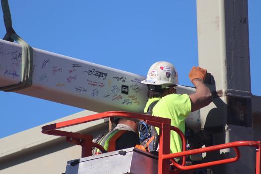 Construction milestone for new St. George City Hall celebrated with ...