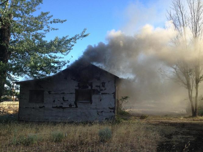 Burn the house down; Parowan Fire Department’s dual-purpose exercise ...