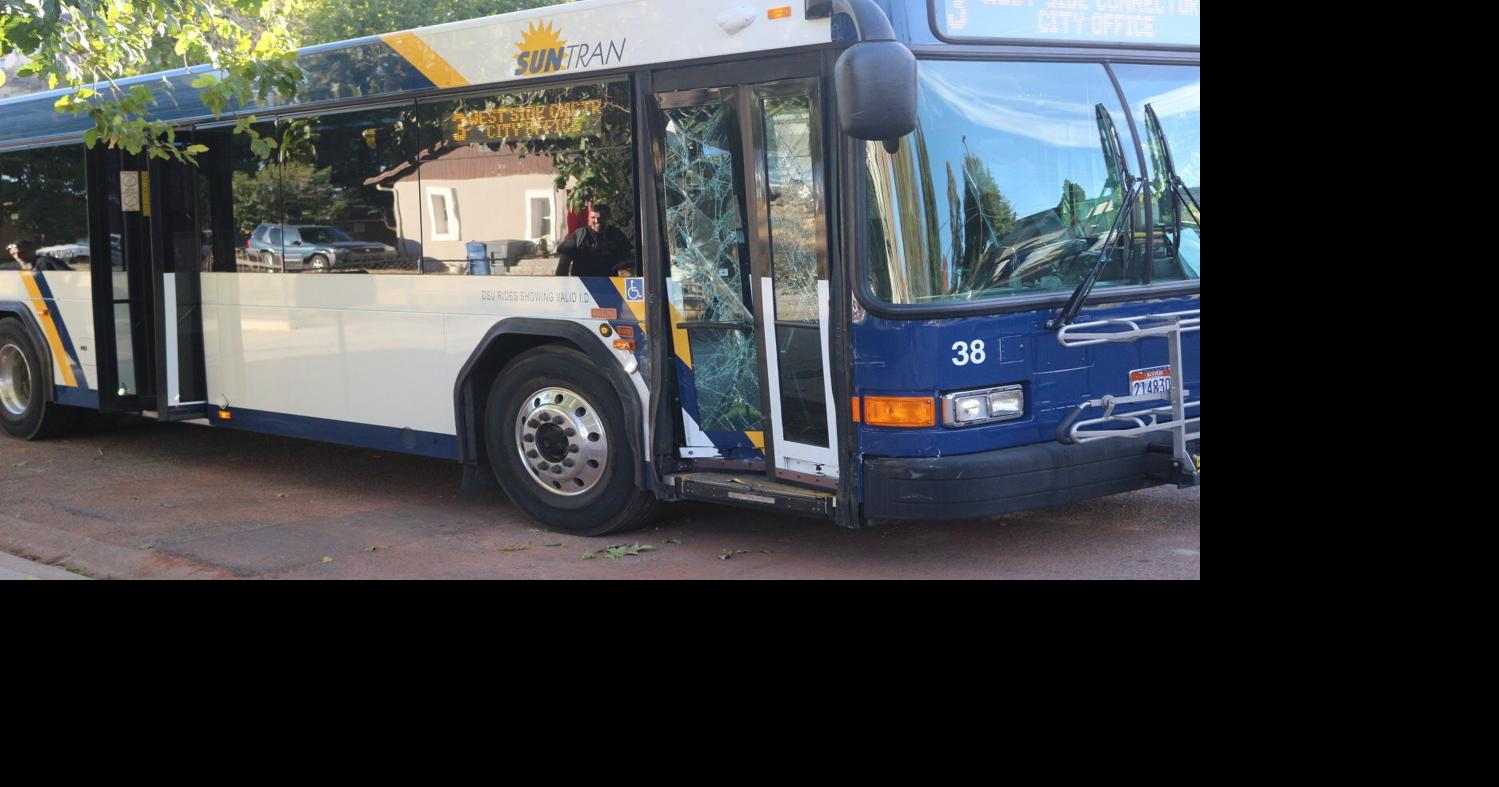 Collision involving SunTran bus sends 2 to hospital | Local News ...