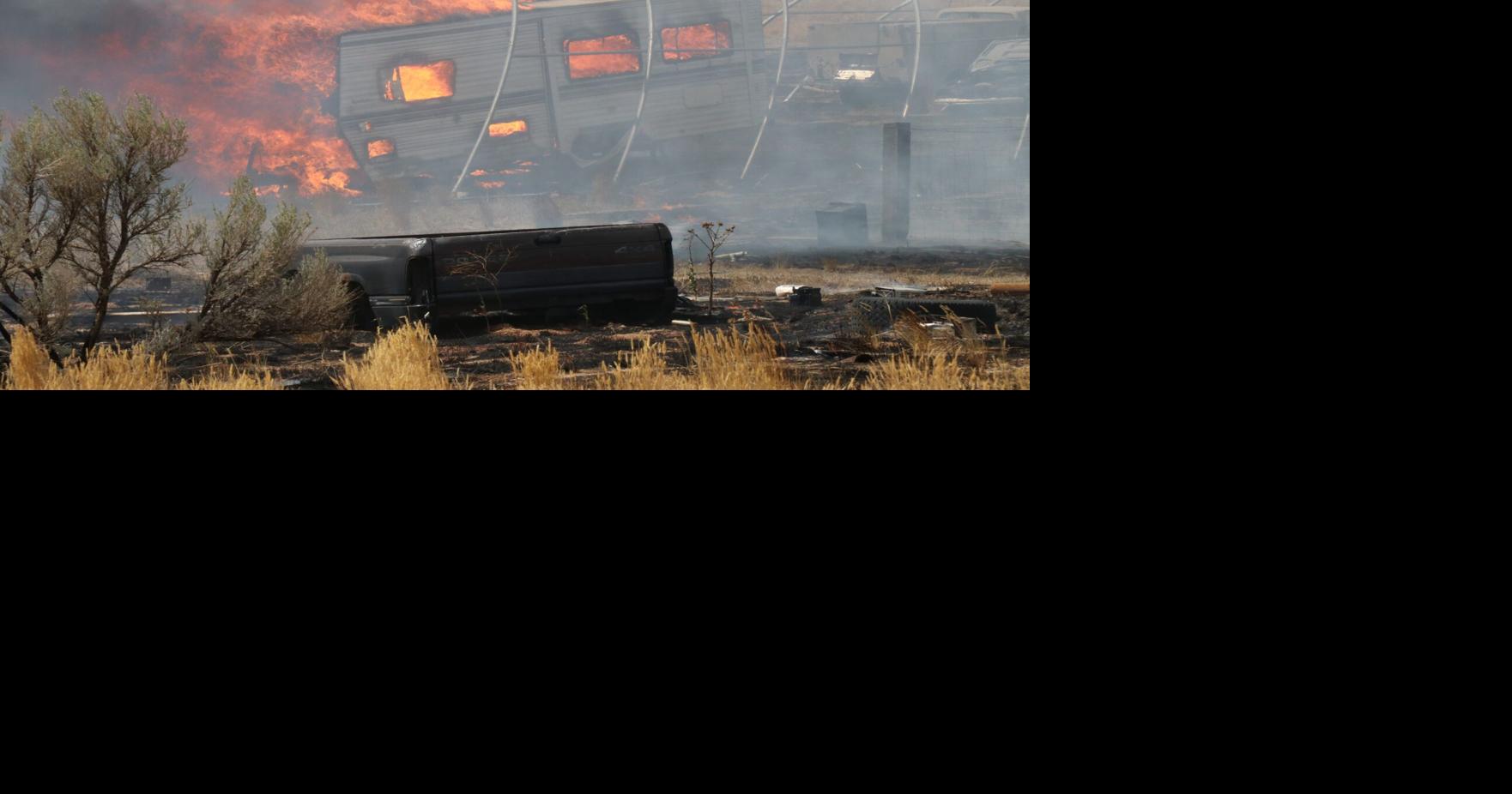 Fire near Parowan destroys barn, burns 2 acres of sagebrush | Flood And ...