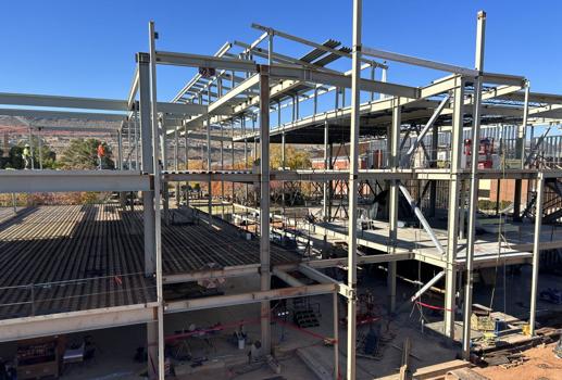 Construction milestone for new St. George City Hall celebrated with ...