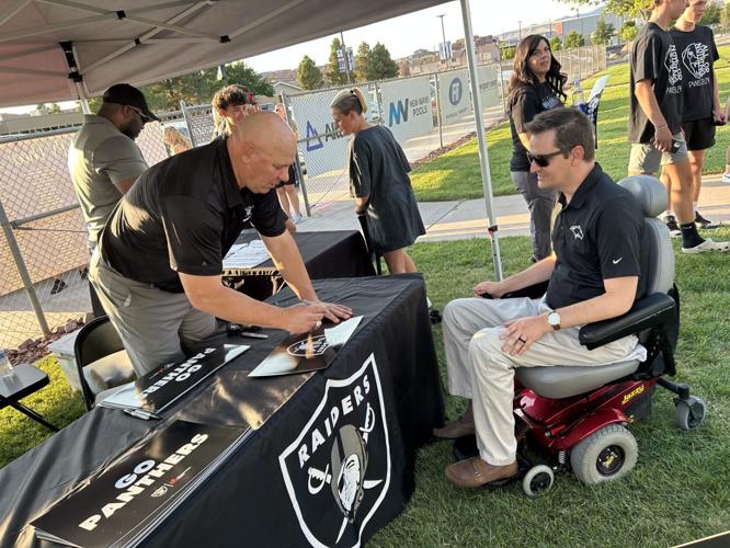 Former NFL QB Jay Schroeder visits Pine View High during Las Vegas ...