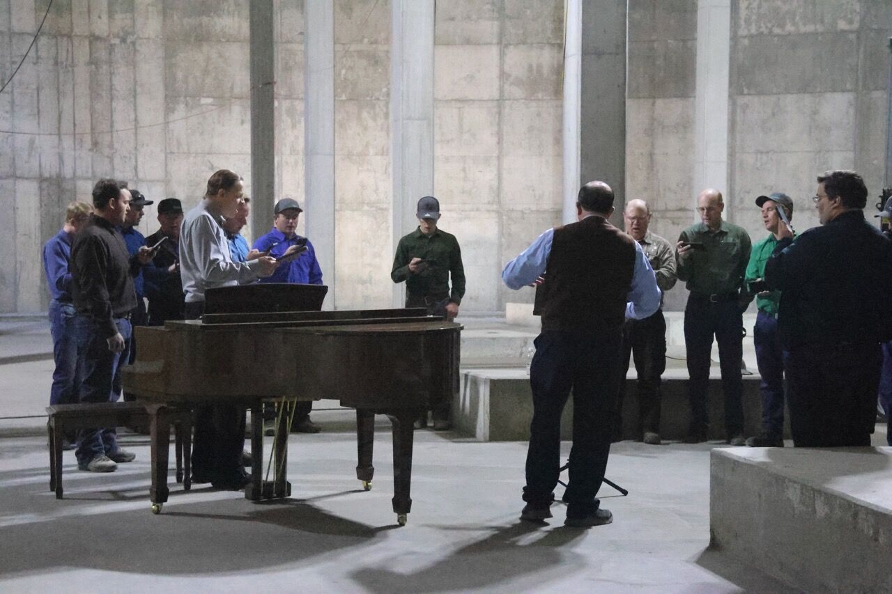 Music fills new 4M gallon water tank west of Cedar City as officials ...