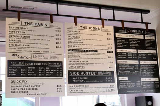 St. George biscuit bus opens brick-and-mortar café on Sunset Boulevard ...