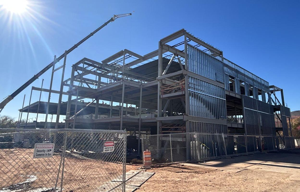 Construction milestone for new St. George City Hall celebrated with ...
