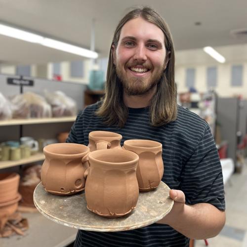 ‘Joy and creativity’: Local potter creates dinnerware inspired by ...