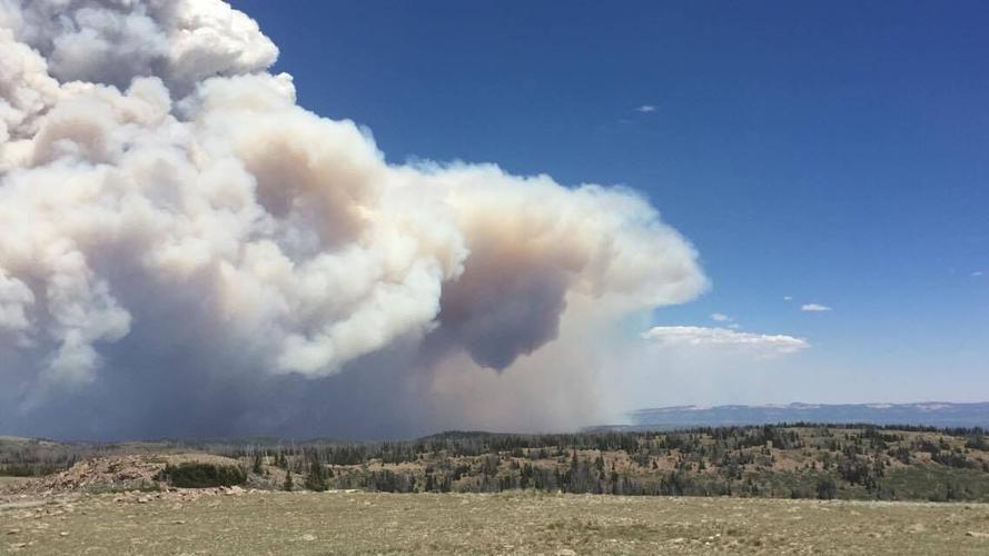 Evacuations ordered at Panguitch Lake as firefighters continue to ...