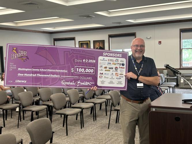 Dixie Power makes $100K donation from kite festival proceeds to ...