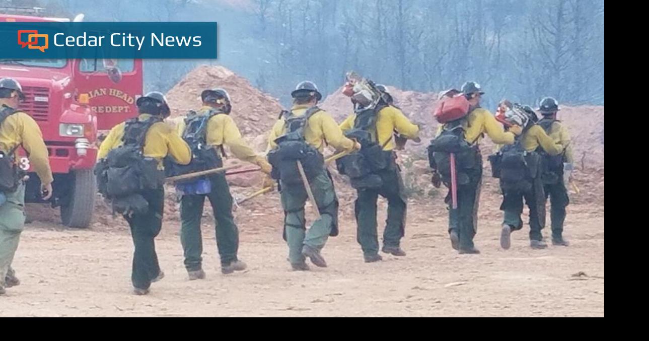Crews continuing to battle Dry Canyon fire near Parowan, motorists ...