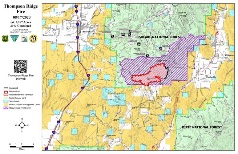 Southern Utah, northern Arizona crews fight several lightning-caused ...