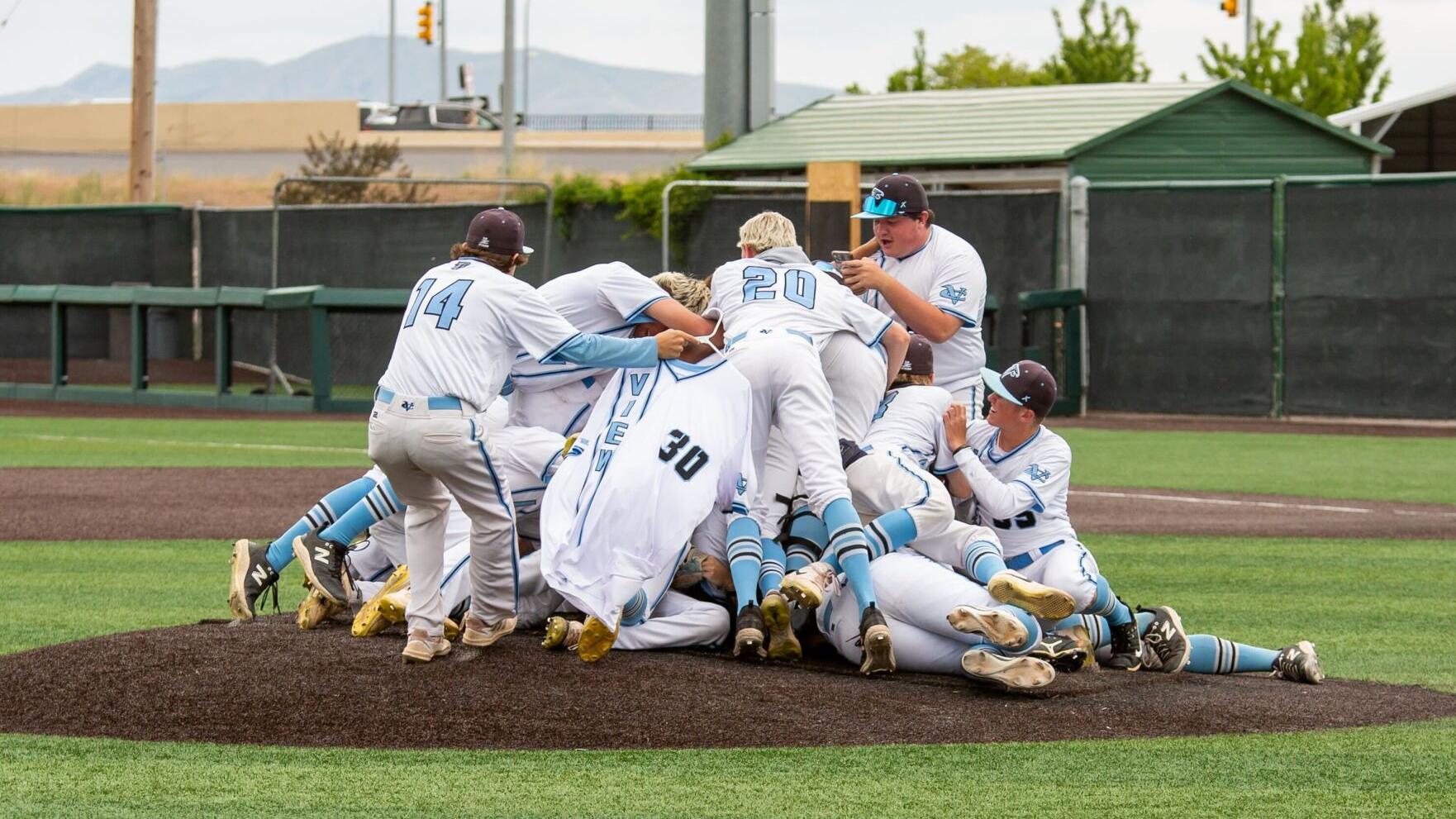 3A baseball: Canyon View Falcons sweep Juab to win 1st state title ...