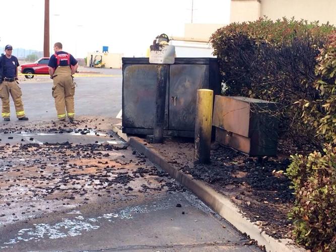 Transformer bursts into flames after being hit by semitrailer | News ...