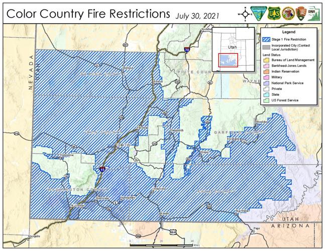 Due to recent rain, some fire restrictions lifted in Southern Utah ...