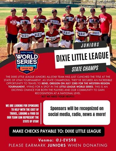 Little League Baseball: Dixie Junior All-Stars win state; two St ...