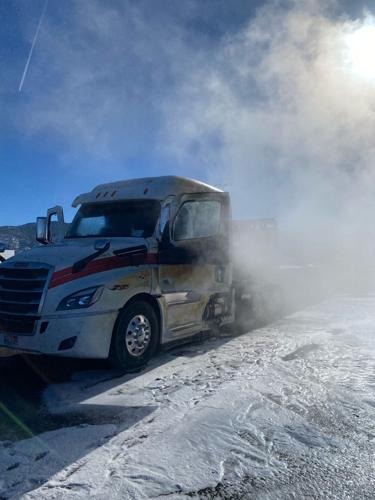 Semi destroyed in fire at Parowan truck stop | Flood And Fire ...