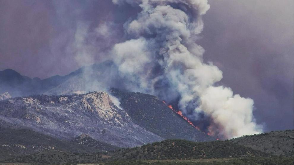 Forsyth Fire burns over 8,000 acres in Southern Utah ahead of potential ...