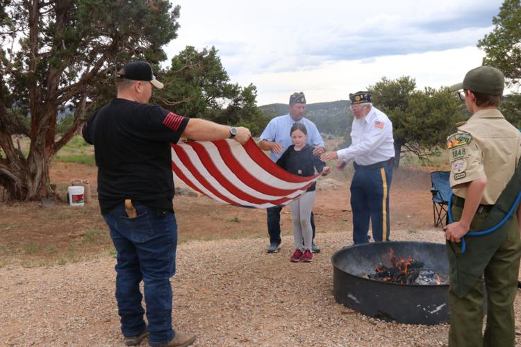 2 ceremonies held in Cedar City highlight proper way of retiring U.S ...