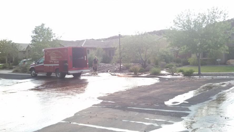 UPDATED: Summer storm floods Coral Canyon homes; STGnews Videocast ...