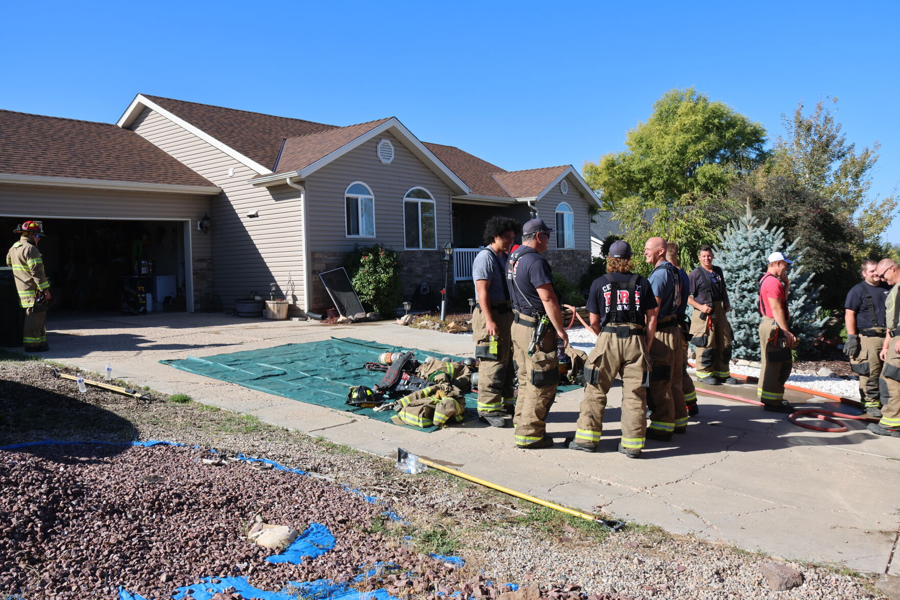 Cedar City firefighters extinguish basement fire in Enoch home | Flood ...