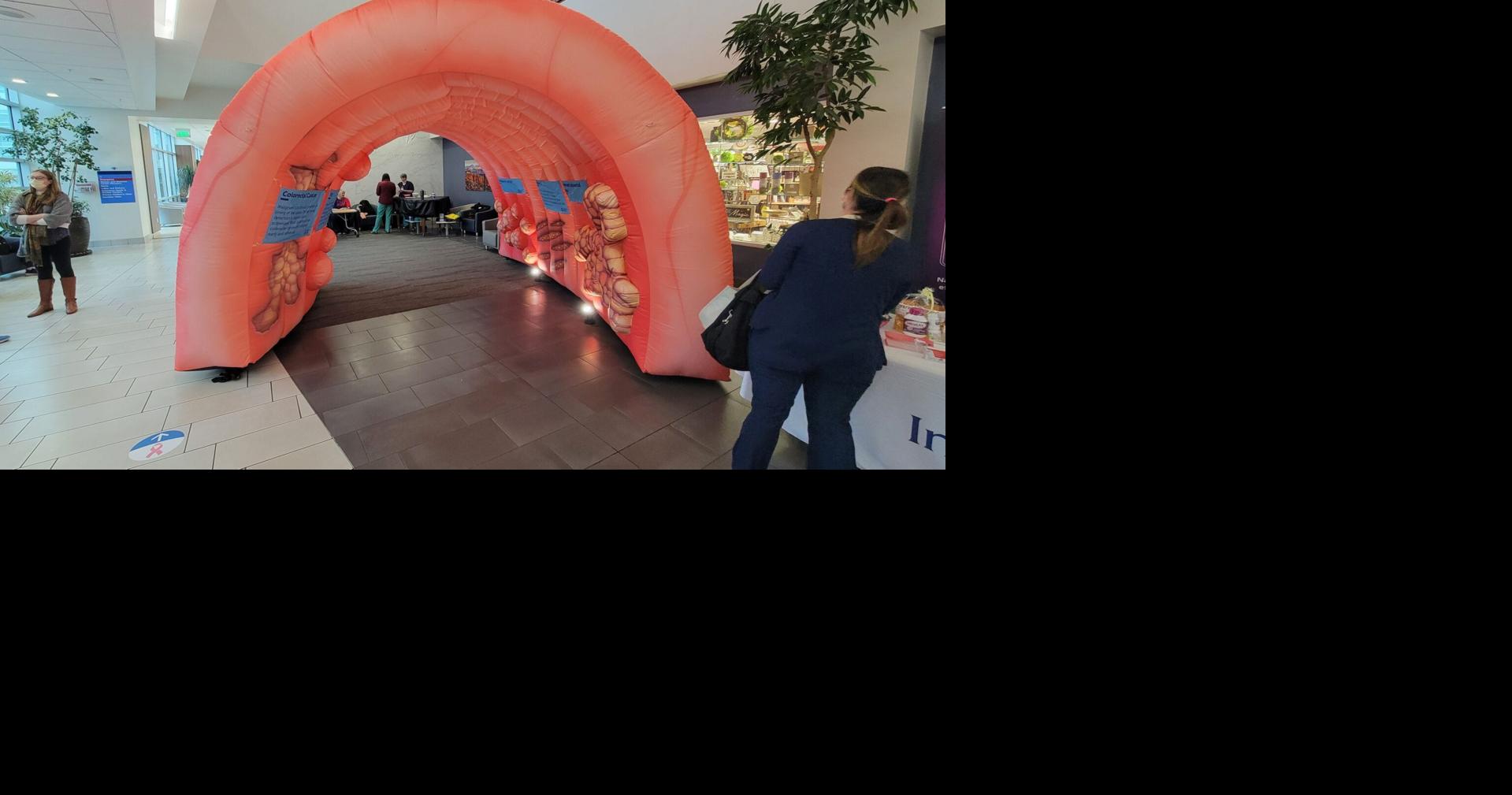 Inflatable colon display traveling through Southern Utah sheds light on ...
