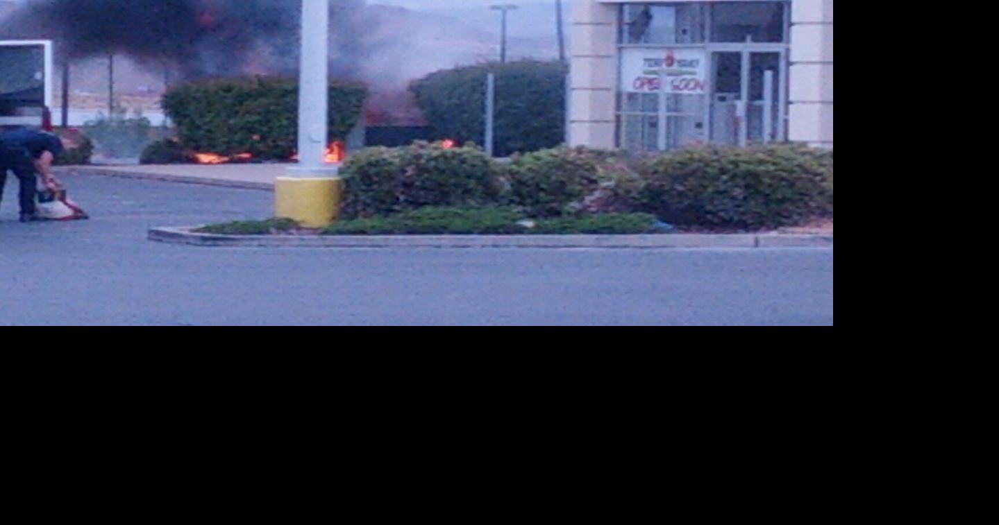 Transformer bursts into flames after being hit by semitrailer | News ...